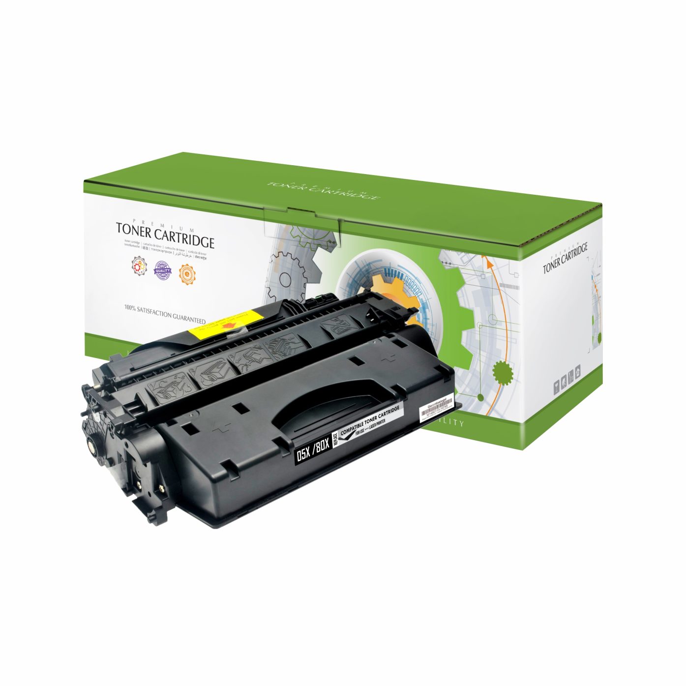 Toner Compatible de Alto desempeño Static Control HP CE505X - Controlprint