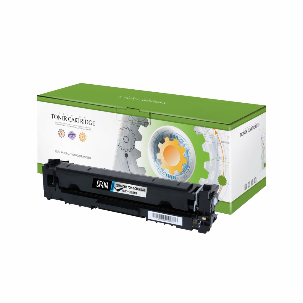 Toner Compatible de Alto desempeño Static Control CF411A CYAN ...