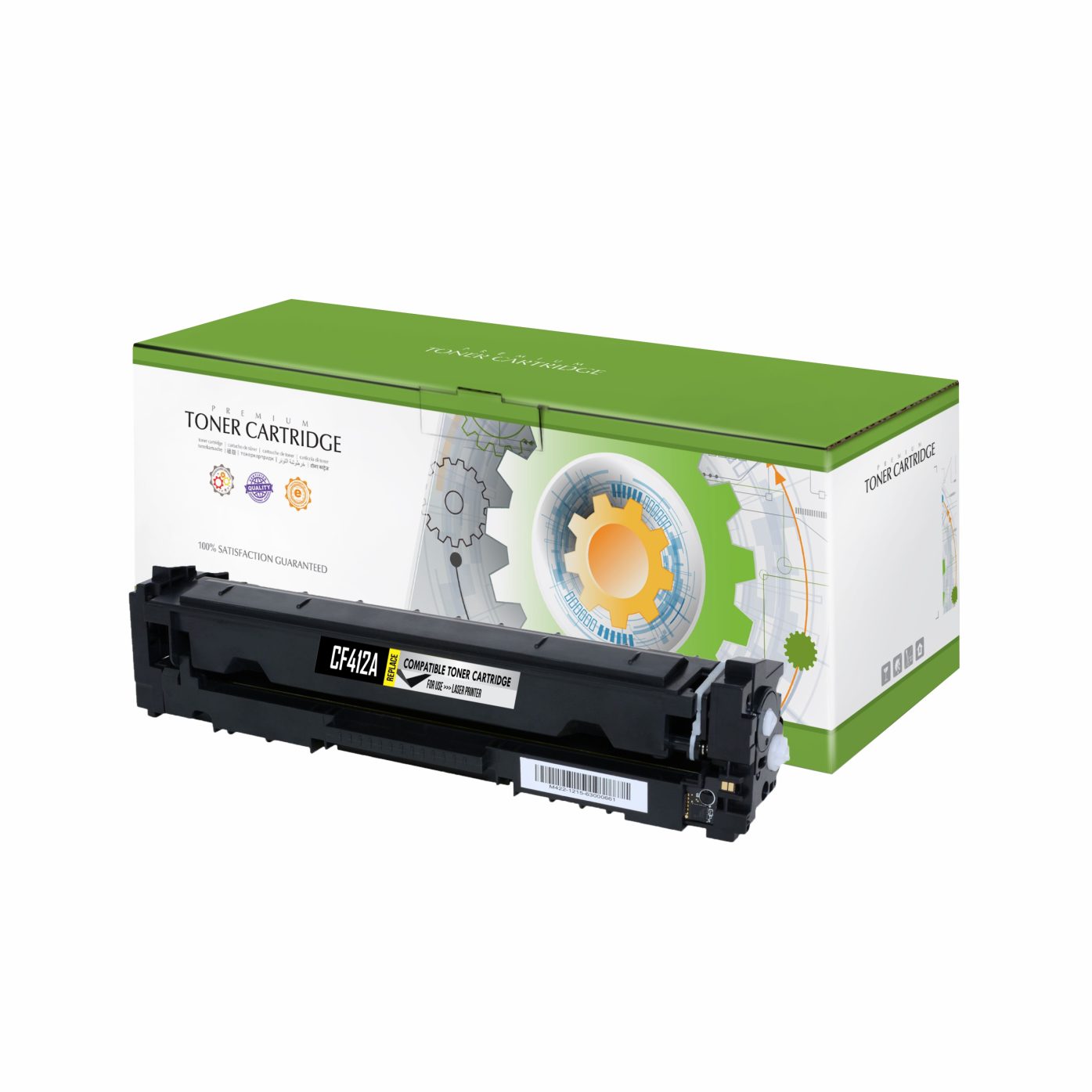 Toner Compatible de Alto desempeño Static Control CF412A YELLOW ...